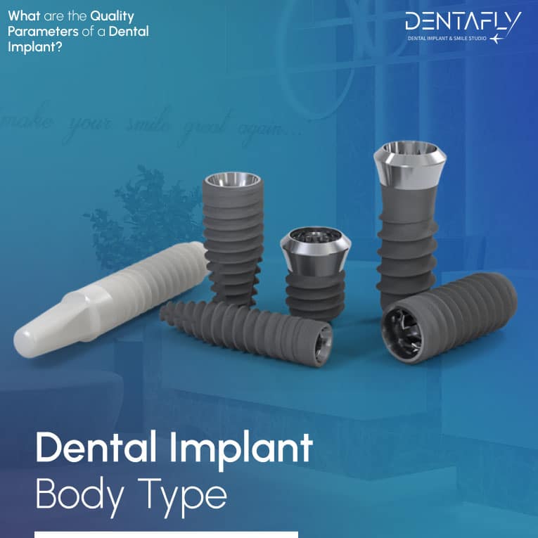 Quality parameters of a dental implant: Materials, Surfaces